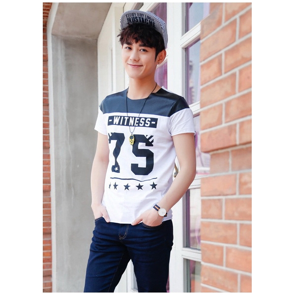 jual kaos pria korea angka 75 jual kaos pria korea angka 75
